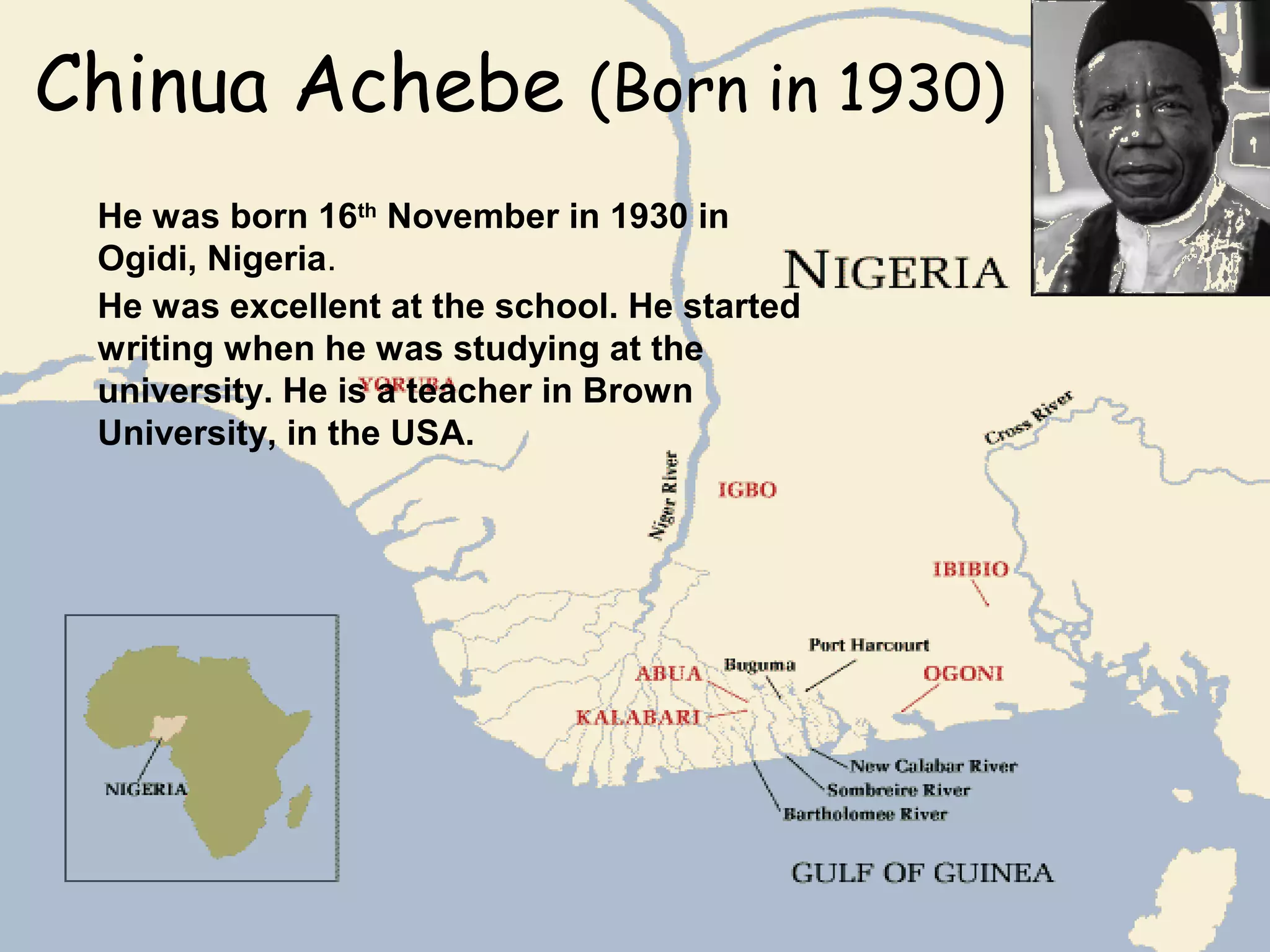 Things fall apart achebe | PPT