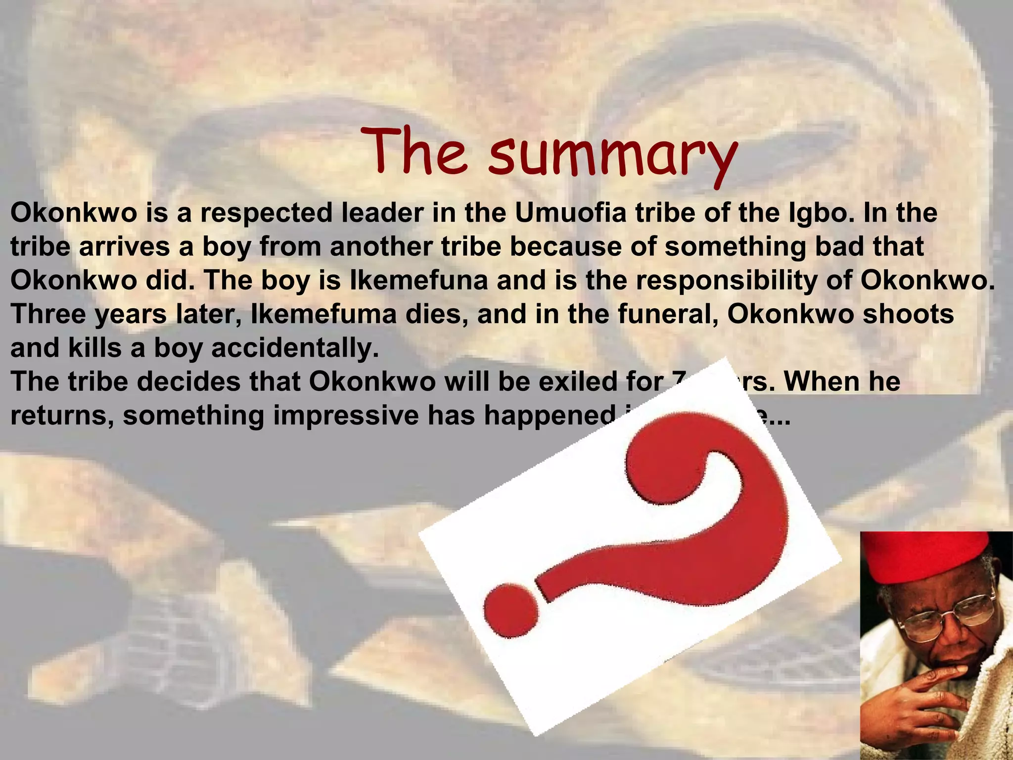 Things fall apart achebe | PPT