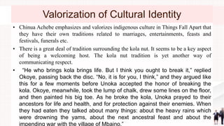 Things fall apart as p.col. presentation | PPTX