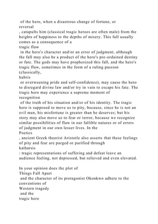 Things Fall Apart – Chapters 11-25In Part Two of the novel, Ache.docx