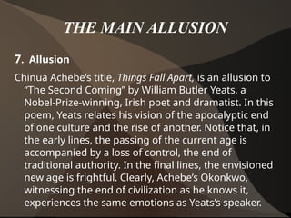 Best Things Fall Apart Lecture.ppt To be used | PPT