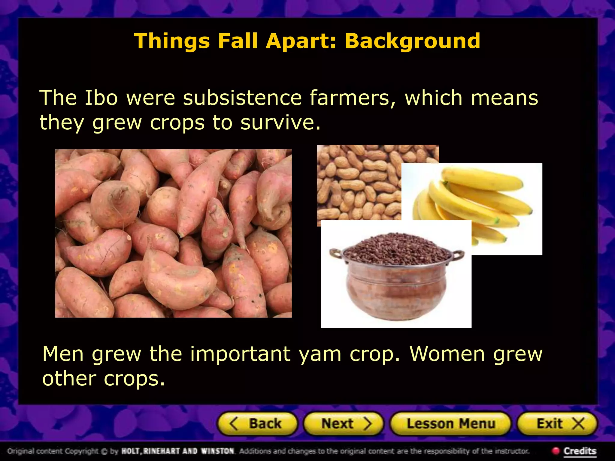 Things fall apart powerpoint | PPTX