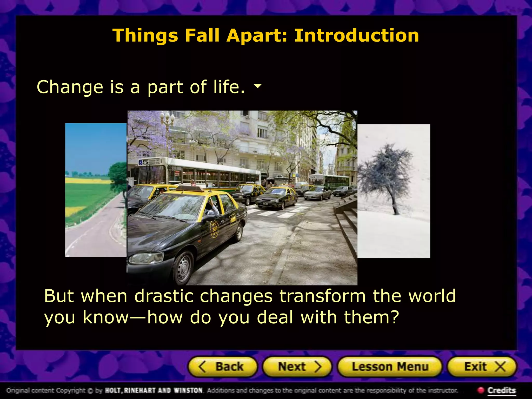 Things fall apart powerpoint | PPTX