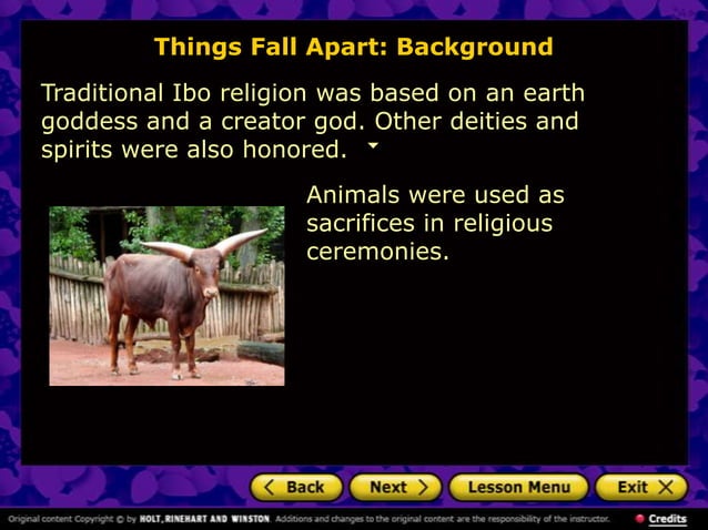 Things fall apart powerpoint | PPT | Free Download