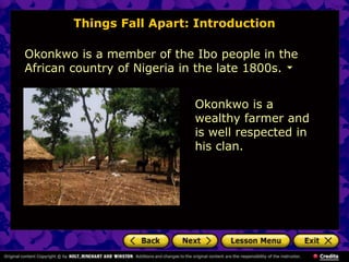 Things fall apart powerpoint | PPTX