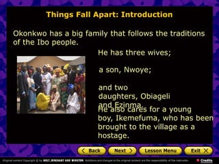 Things fall apart powerpoint | PPTX