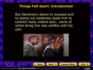 Things fall apart powerpoint | PPTX