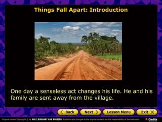 Things fall apart powerpoint | PPT
