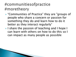 Thingsihavelearned | PPT