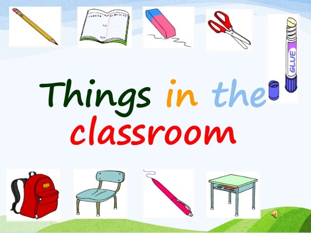 Things in the classroom2