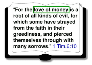 Things Money Cannot Buy | PPT