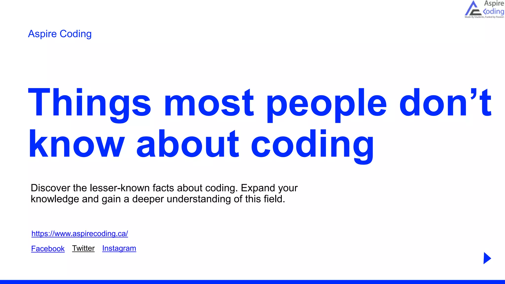 Things most people don’t know about coding.pptx