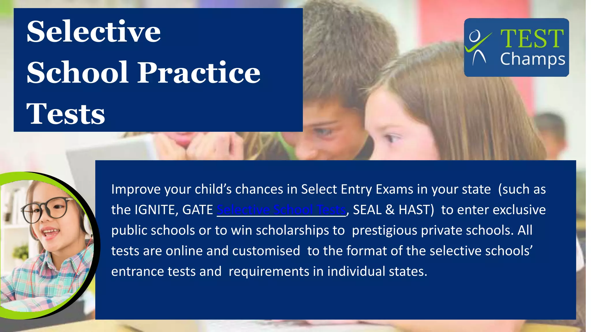 Things Need To Know About Selective School Practice Tests | PPTX ...
