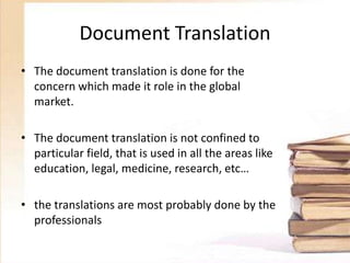 Things to check in the translated document before the submission | PPTX