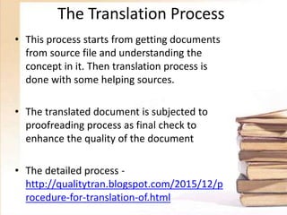 Things to check in the translated document before the submission | PPTX