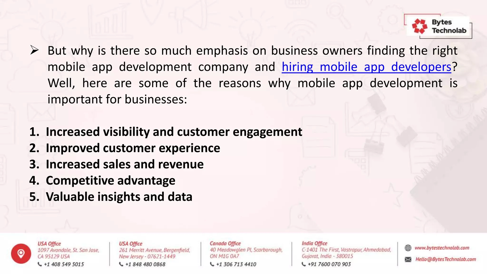 Things To Consider While Choosing Mobile App Development Framework Pptx