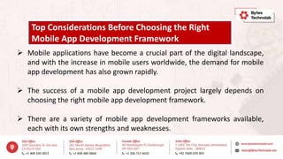 Things to Consider While Choosing Mobile App Development Framework.pptx
