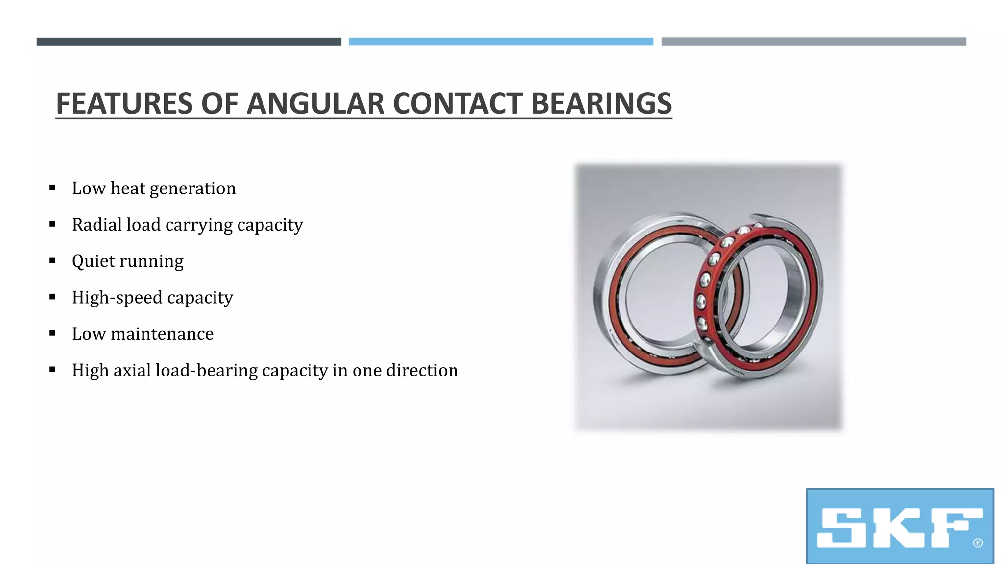 Things to Know About an Angular Contact Ball Bearing | PPTX