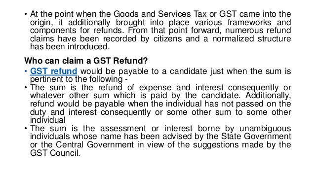THINGS TO KNOW ABOUT GST REFUND PROCESSES.pptx