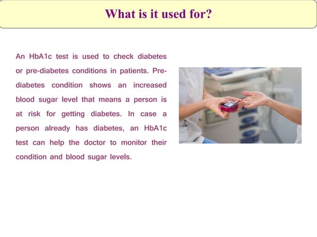 Things to Know about HbA1c Blood Test | PPT