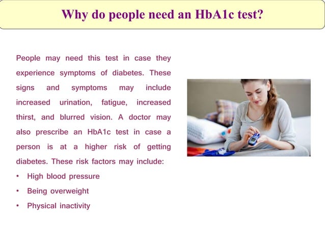 Things to Know about HbA1c Blood Test | PPT