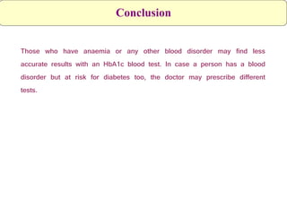 Things to Know about HbA1c Blood Test | PPT