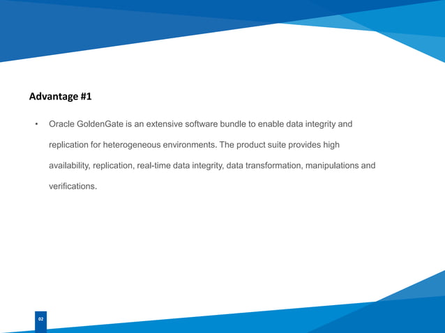 Things to know about Oracle GoldenGate | PPT
