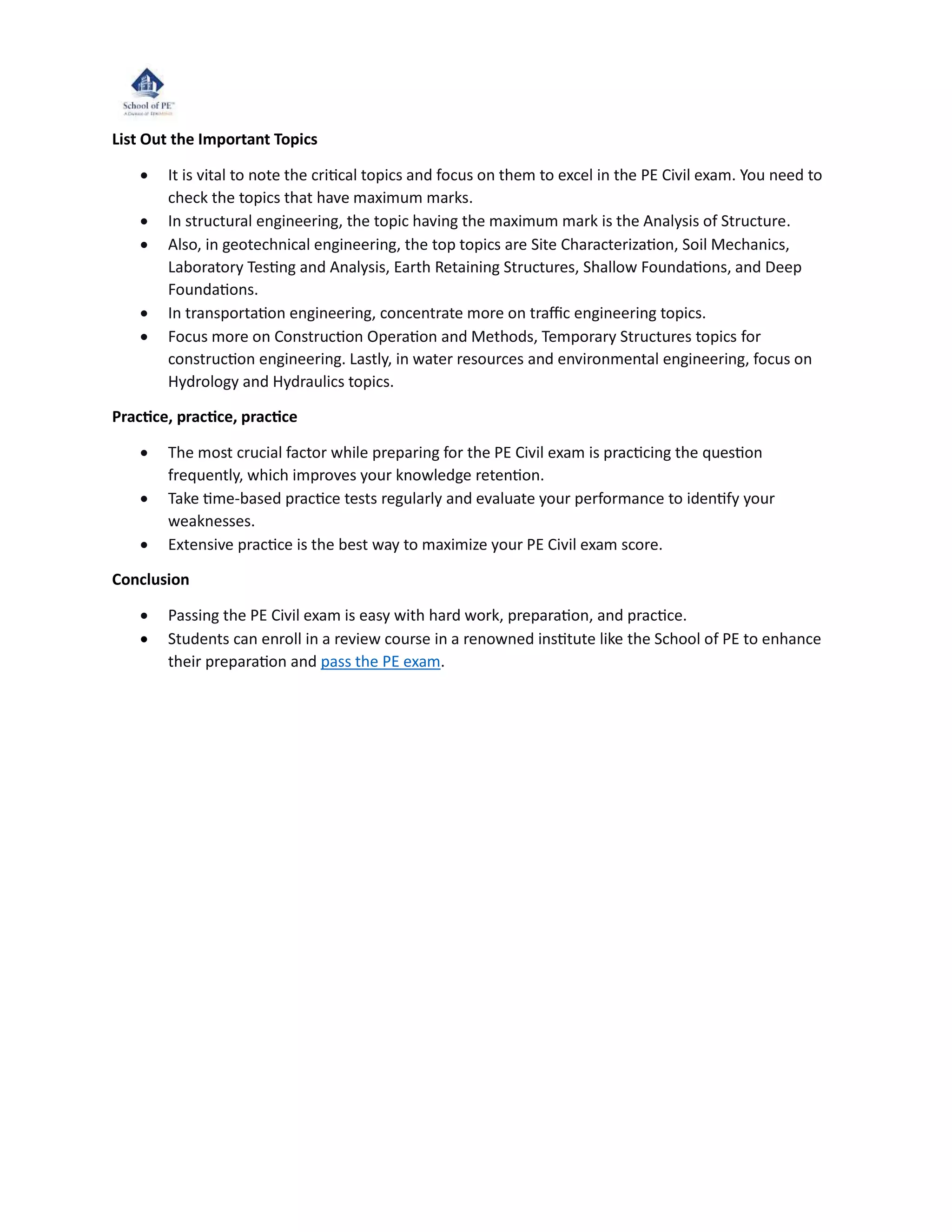 Things to Know Before Taking PE Civil Exam.docx