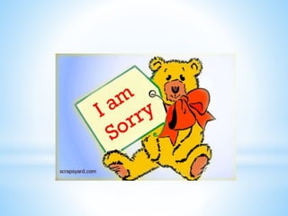 Things we should say more often DAVID WILLAMES | PPTX