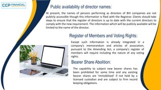 Things you must know about The BVI Business Companies Amendment Act ...