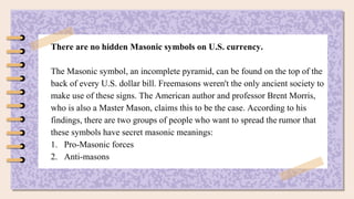 Things You Need To Know About Freemasons | PPTX | Religion & Spirituality
