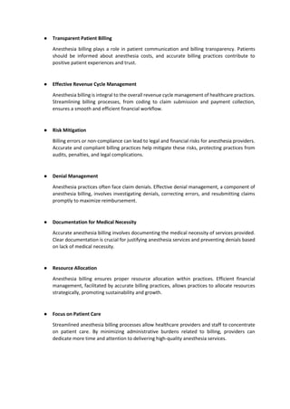 Things Your Anesthesia Billing Company Should Be Doing.pdf