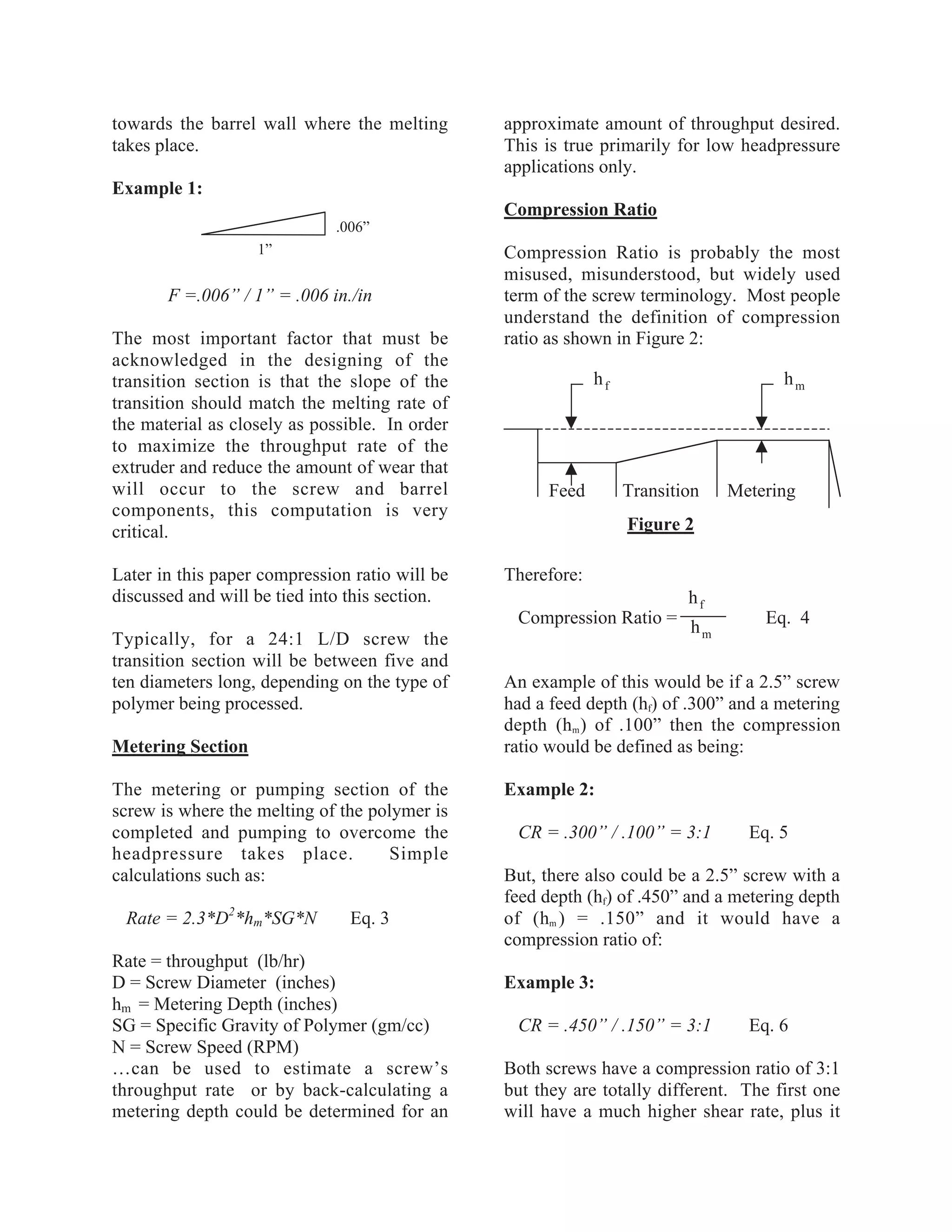Basic Screw Geometry: Things Your Extruder Screw Designer Never Told ...