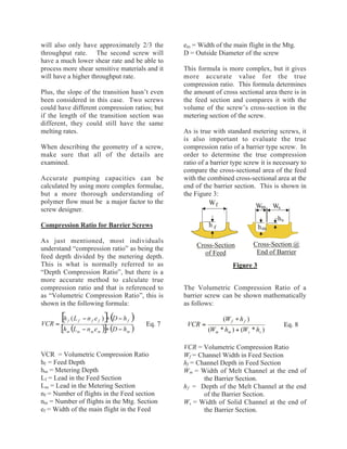 Basic Screw Geometry: Things Your Extruder Screw Designer Never Told ...
