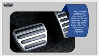Things you Should Know About Brake Hydraulic System Warning Light | PPTX