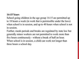 Things You Should Know about Child Labor Laws | PPTX