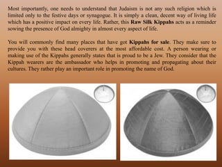 Things you should know about kippah | PPT