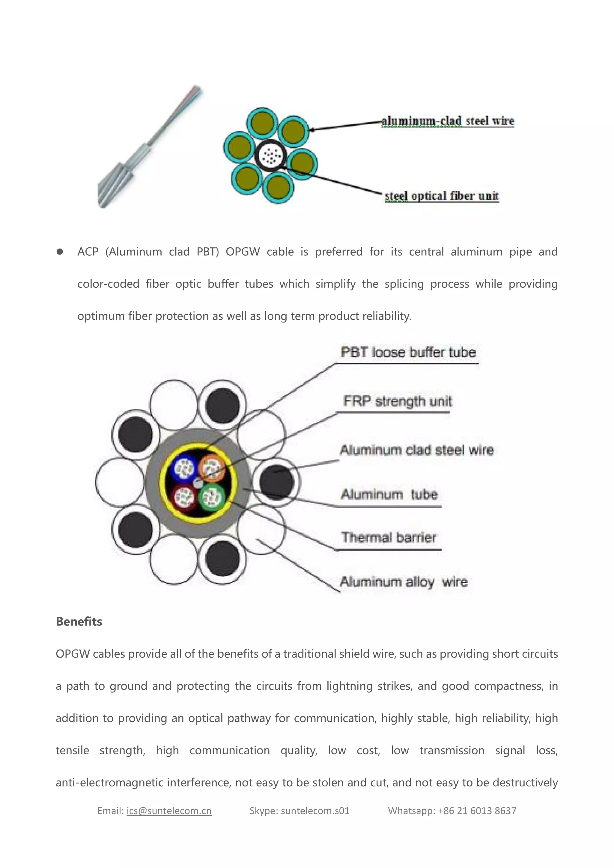 Things You Should Know About OPGW Cable | PDF