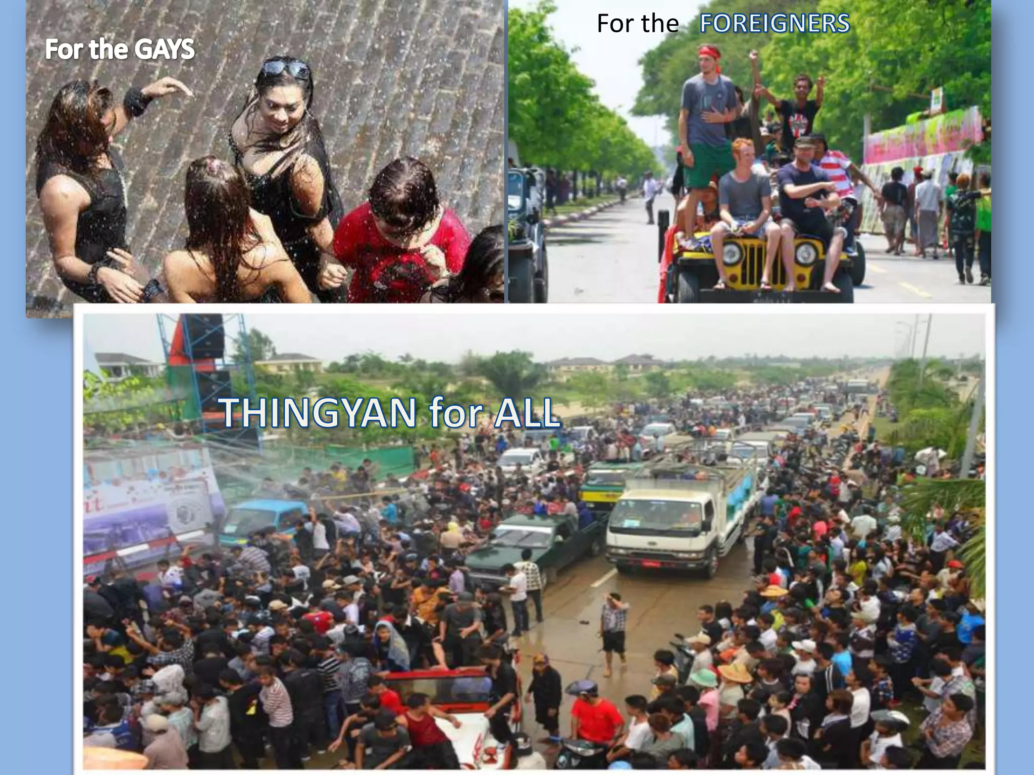 Thingyan, water festival | PPTX