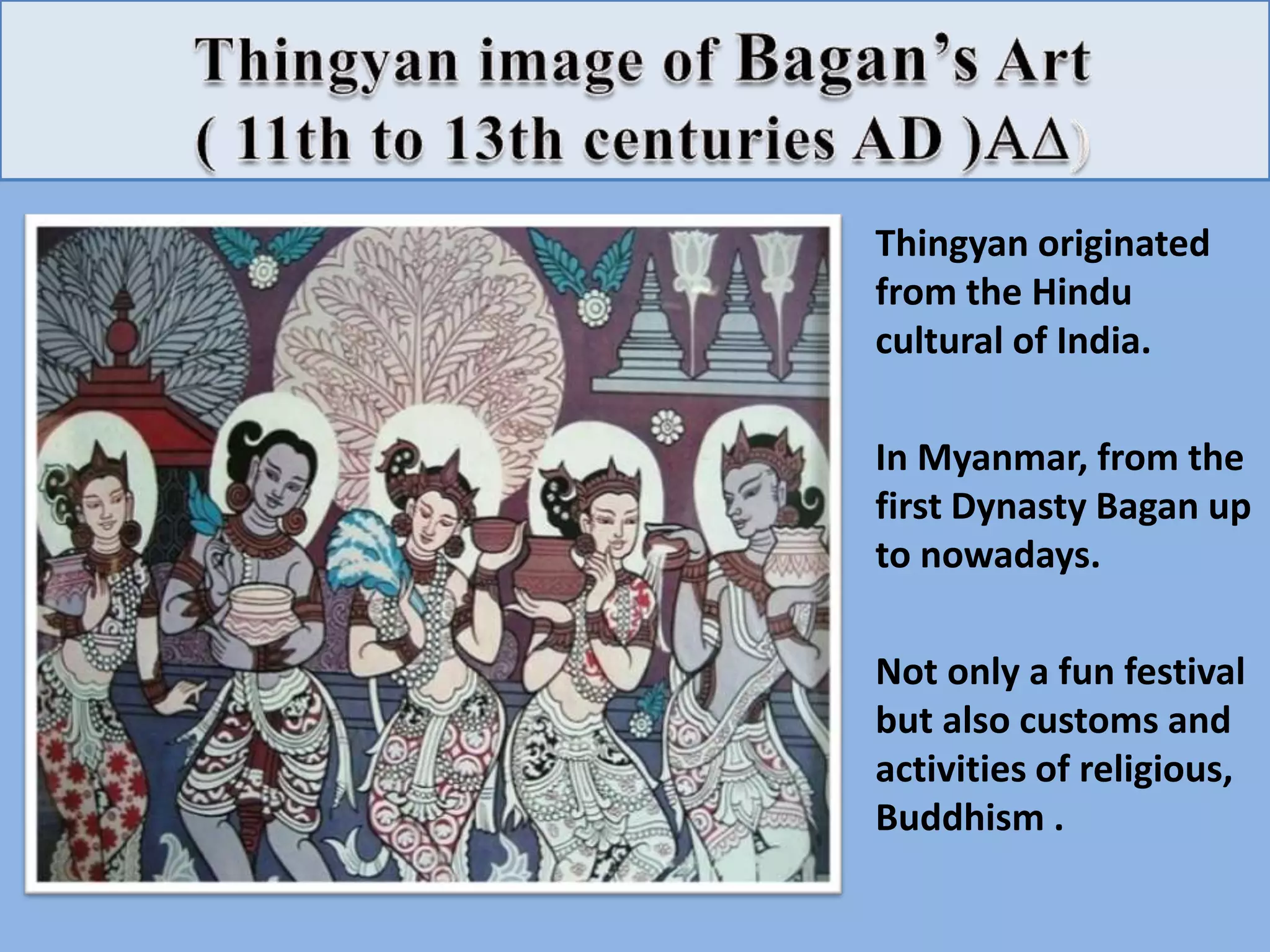 Thingyan, water festival | PPTX