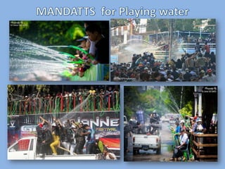Thingyan, water festival | PPTX