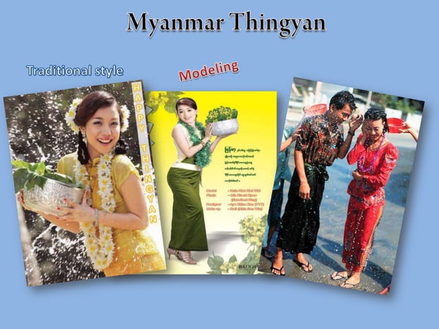 Thingyan, water festival | PPTX