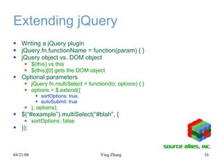Think jQuery | PPT