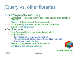 Think jQuery | PPT