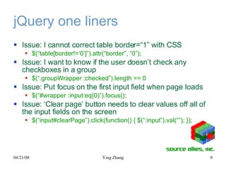 Think jQuery | PPT