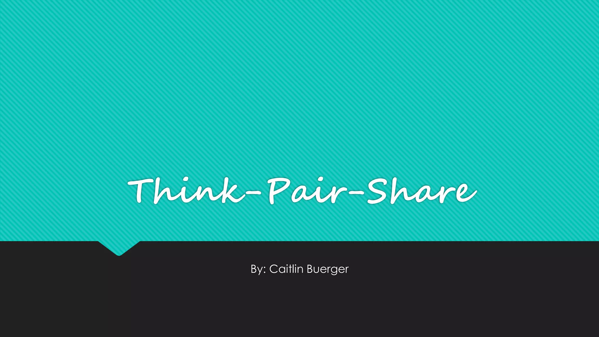 Think pair-share | PDF