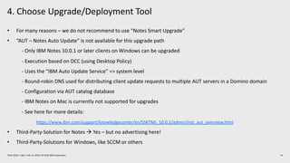 Supercharged Notes 10 Upgrade: Turning the Worst Notes Deployments into ...
