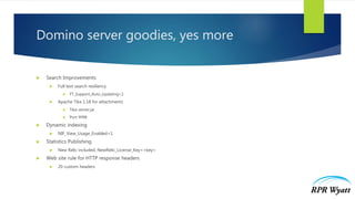 Domino V10 and How to Get There - IBM Think 2019 | PPT