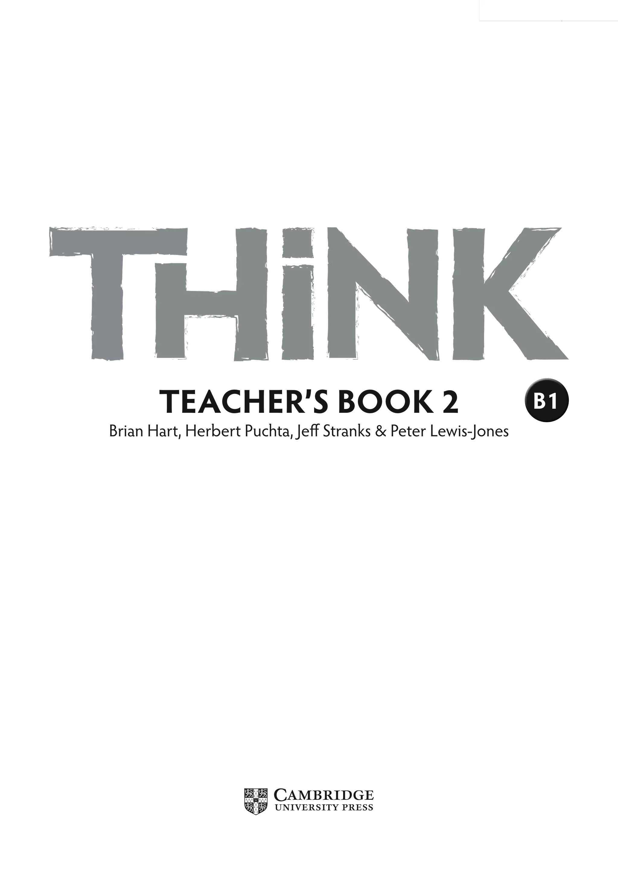 Think 2 Teacher's Book | PDF | Parenting Teens | Parenting