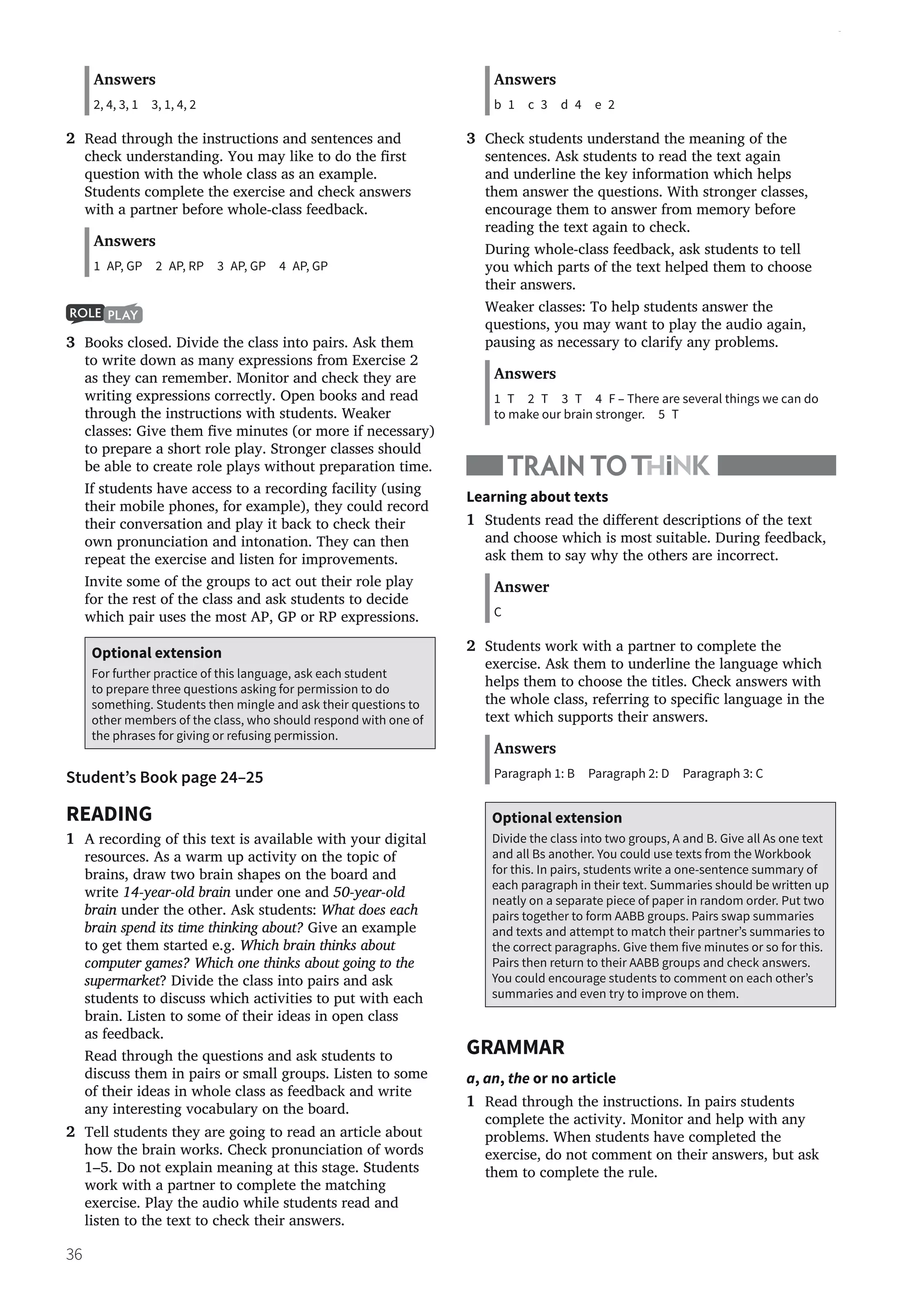 Think 2 Teacher's Book | PDF | Parenting Teens | Parenting